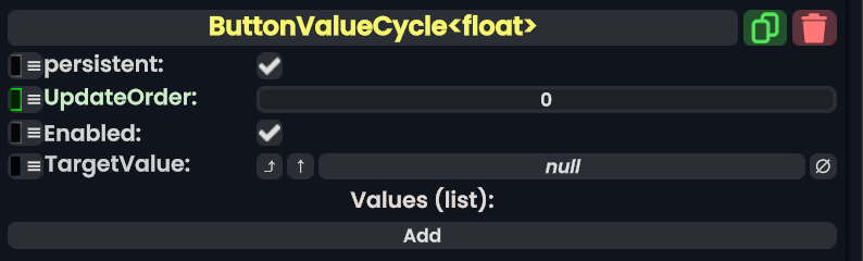 Component:ButtonValueCycle - Resonite Wiki